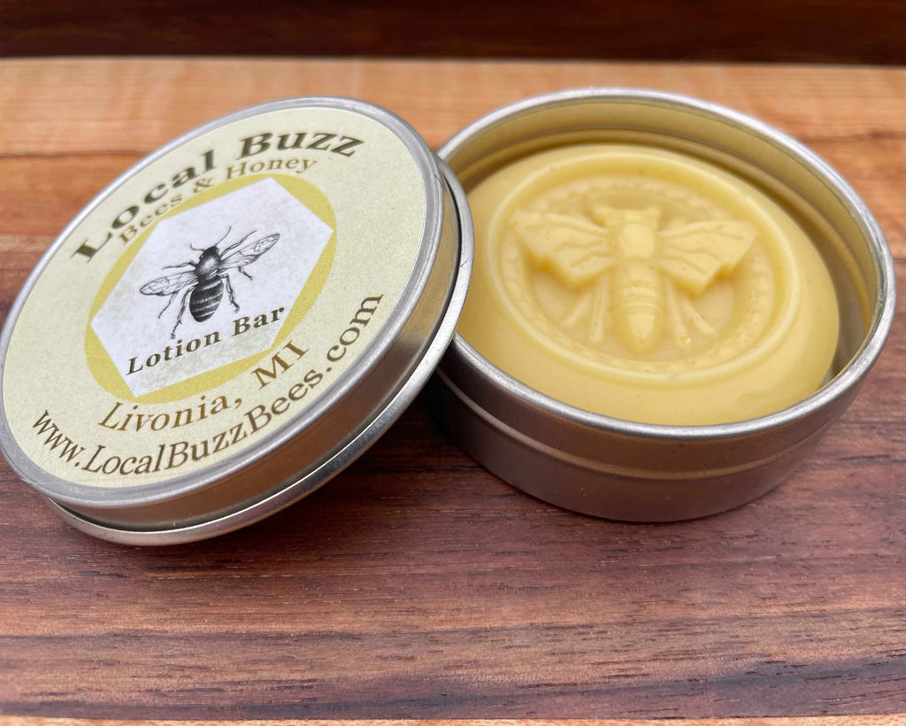 Lotion Bars Made From Bees Wax – Local Buzz Bees